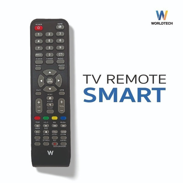 Worldtech รีโมท Remote สำหรับสมาร์ททีวี ใช้ได้กับทีวีทุกขนาด ...